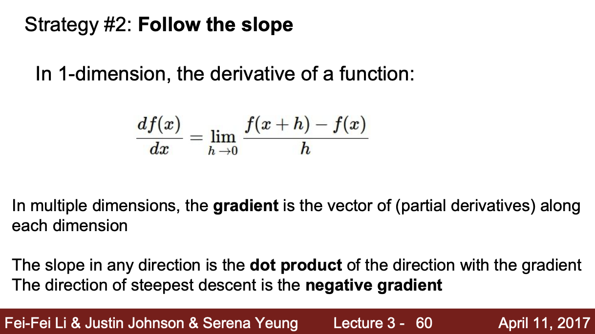 [CS231n] Lecture 3: Loss Functions and Optimization 강의노트 | 잡다한 코딩스터디 WeCoding